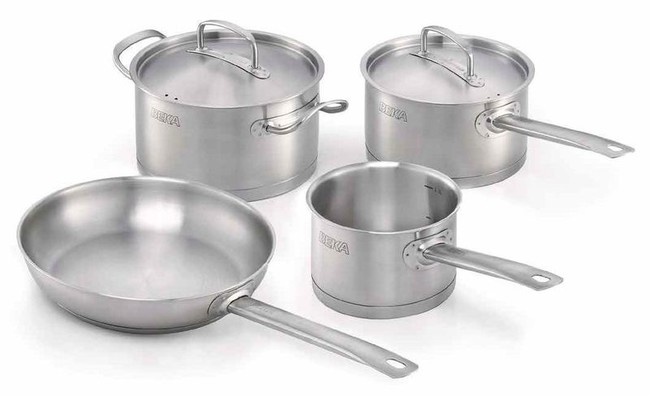 Compare Prices | Beka - Gusto 6 Piece Cookware Set - Silver