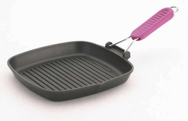 Compare Prices | Risoli Sporelax Grill Pan 20cm 100% Non-Stick - Pink ...