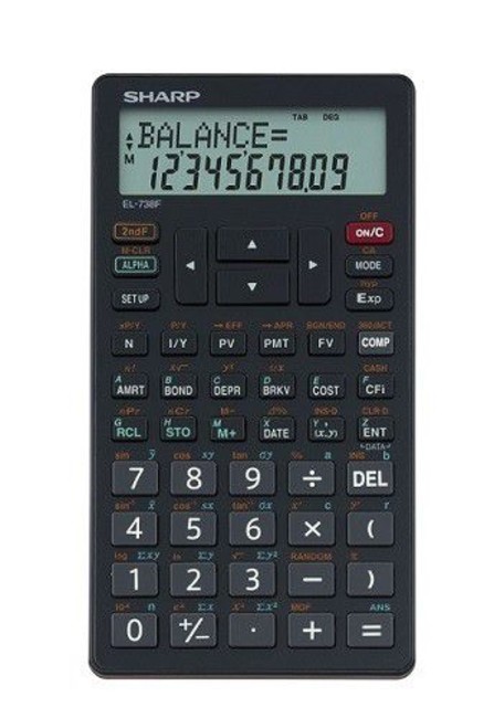 | Sharp EL-738FB Advanced Financial Calculator (PLID28033715) Compare ...