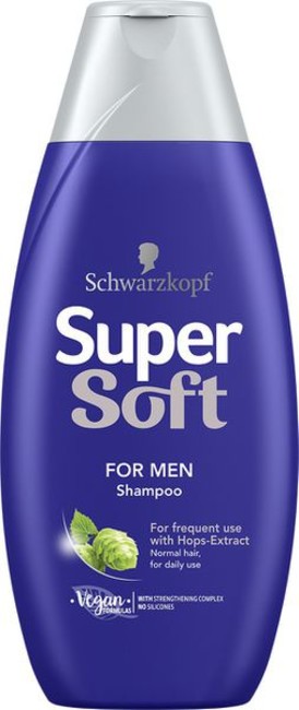 Compare Prices | Schwarzkopf SuperSoft Men Shampoo 400ml