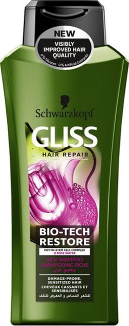 Compare Prices | Schwarzkopf Gliss Biotech Shampoo 400ml