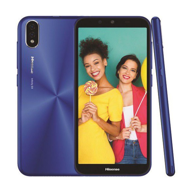 Compare Prices | Hisense Infinity E8 16GB Single Sim - Blue