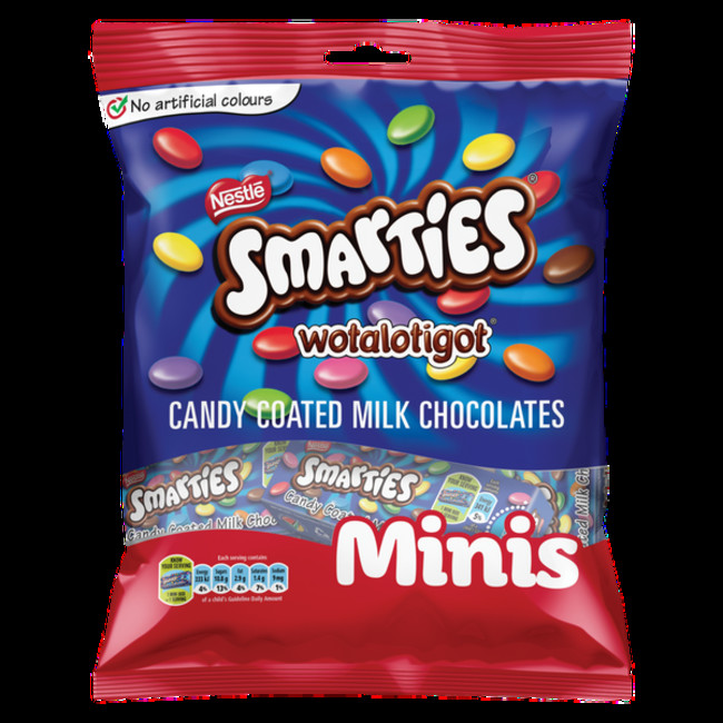 Compare Prices | Nestle - SMARTIES Mini Bag Milk Chocolate Sweets 32x152g