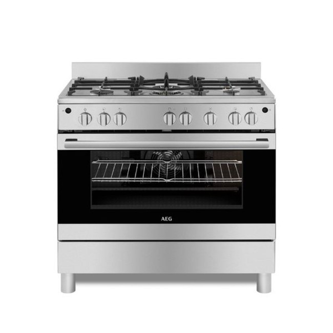 appliances | AEG 90cm Full Gas Free-Standing Cooker - 10369GN-MN ...