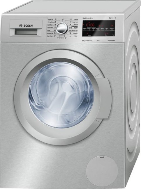 appliances | Bosch - 9kg Front Loader Washing Machine - Silver ...