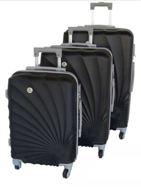 luggage-travel | Mooistar 3 Piece Spiral Travel Luggage Bag Set ...