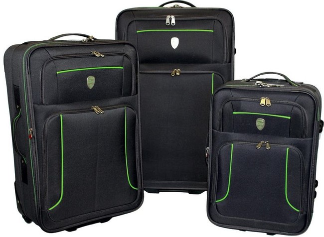 luggage-travel | Travel Mate 3pce Two-Wheel Trolley Case Set l-158 Grey ...