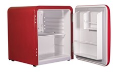 Compare Prices | Snomaster - 50 Litre Retro Table Top Mini Fridge
